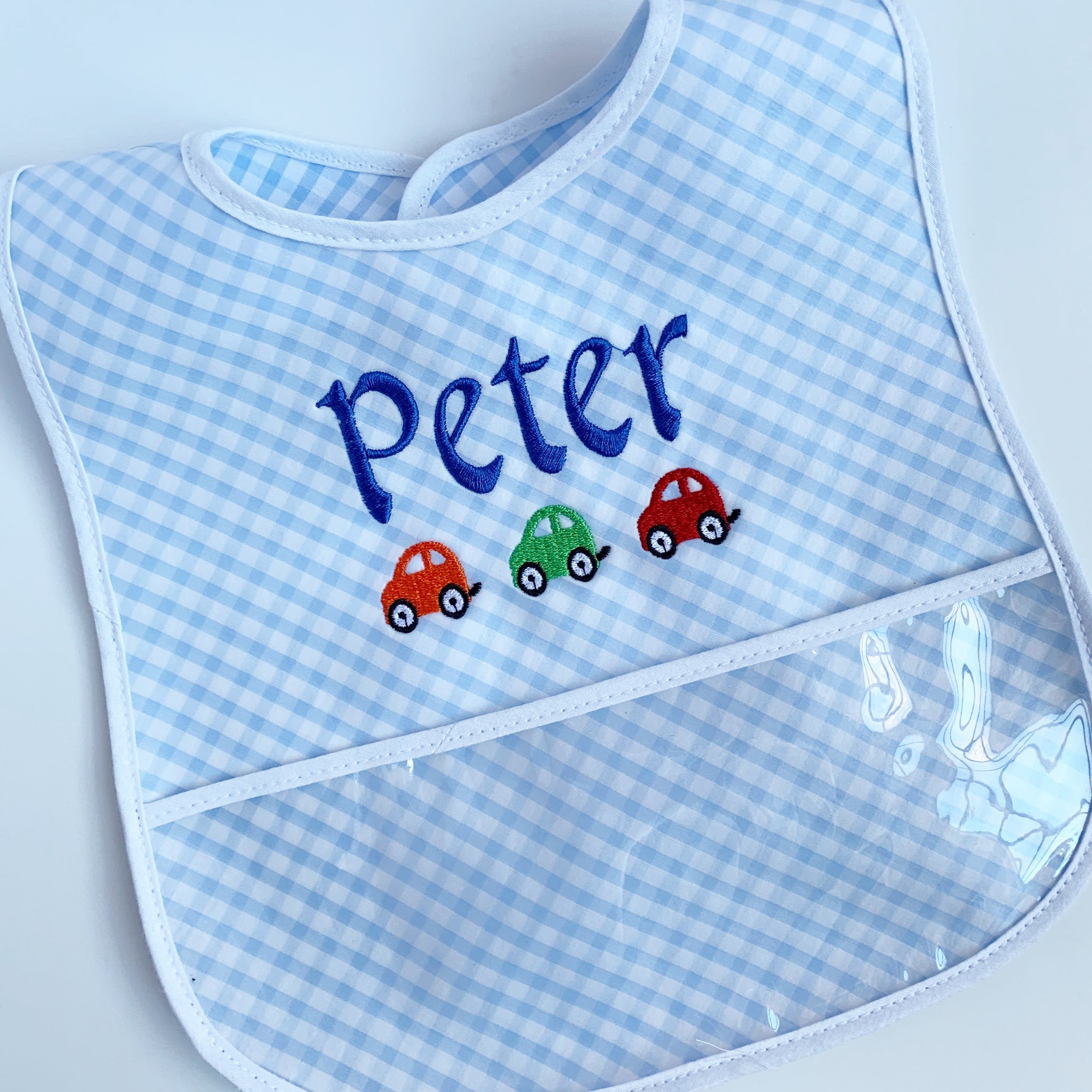 Laminated Bib, by 3Marthas (Various colors) – Sew Sew Swell