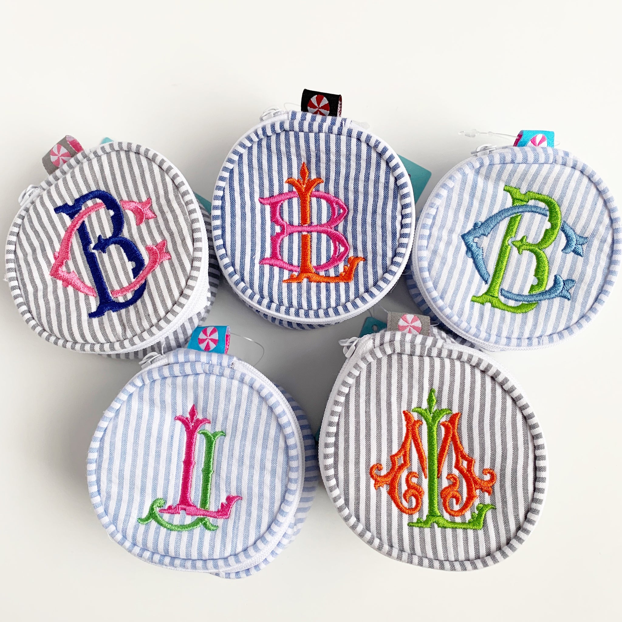 Mini "Button" Bags, aka Jewelry Rounds. (Various colors) – Sew Sew Swell